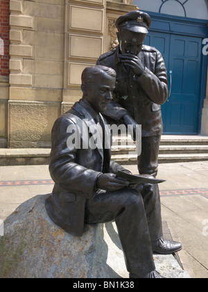 Statue of Jack Judge, music hall entertainer and composer of "It`s a ...