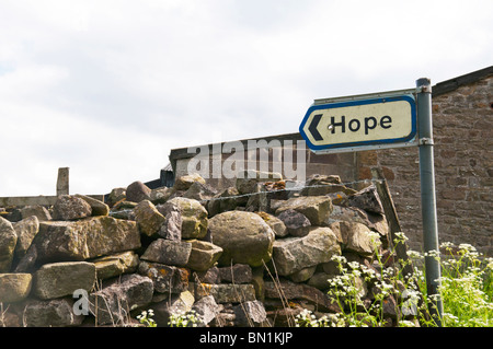 Hope, littie hamlet near the A66 in North Yorkshire Stock Photo - Alamy