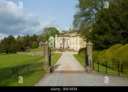 Broughton Hall, near Skipton, North Yorkshire, England UK Stock Photo ...