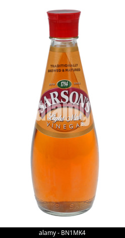 Sarsons Malt Vinegar Bottle Stock Photo - Alamy