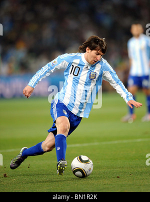 Lionel Messi 2010 FIFA World Cup - Argentina vs. Mexico (3-1) - at ...