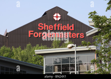 Sheffield Forgemasters steelworks Stock Photo - Alamy
