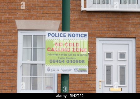 No Doorstep Callers, No cold calling, Front door, window sticker, Sign ...