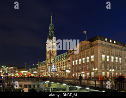 Town hall lock / Hamburg Stock Photo - Alamy
