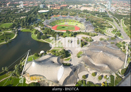 aerial view of Bayern Munich sports ground and youth academy Stock ...