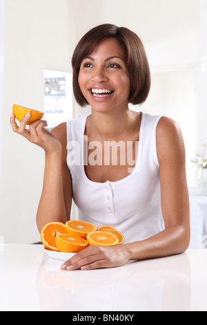 orange, fruit, cut, oranges, morning, halves, whole, citrus, white ...