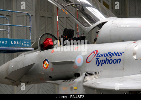 Prototype Eurofighter Typhoon at the RAF Museum in London Stock Photo ...