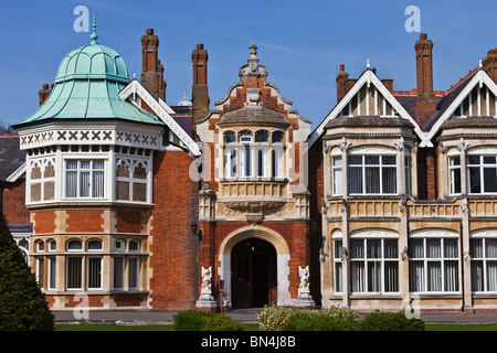 Bletchley Park in Milton Keynes, home of the World War II code Stock ...