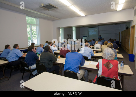 Future prison guards, correctional officers, receiving training at the ...