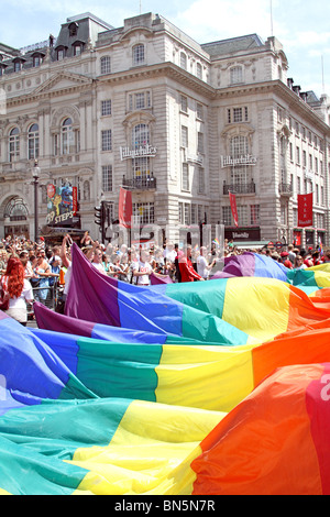 Pride Flags in Regent Street Stock Photo - Alamy