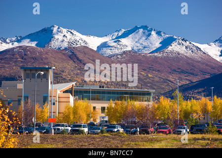 Alaska Native Medical Center building in Anchorage Alaska Stock Photo ...