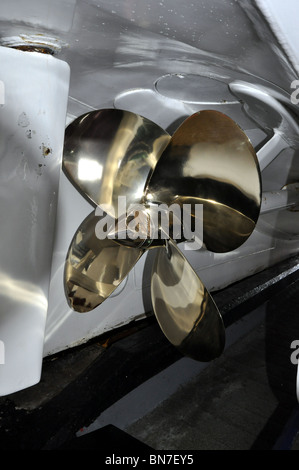 Rudder on a lifeboat Stock Photo - Alamy