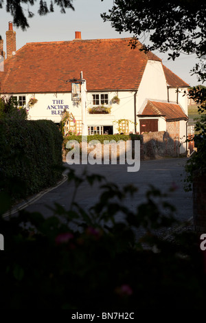The Anchor Bleu pub on the waterfront at Bosham, West Sussex, UK Stock ...