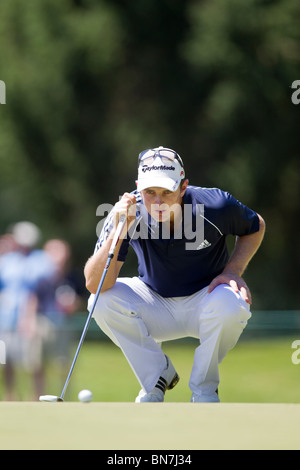Justin Rose (ENG) competing at the 2010 AT&T National Stock Photo - Alamy