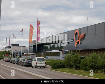 The facade of the new Rygge International Airport outside Oslo in ...