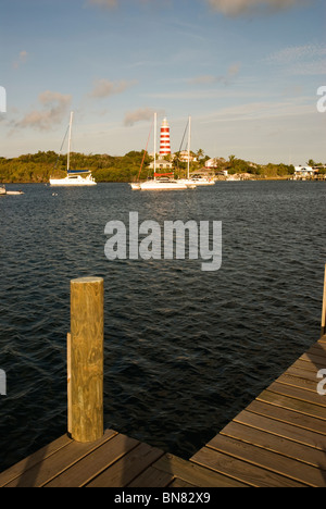 Sailboat, Hope Town, Abaco, Bahamas Stock Photo - Alamy