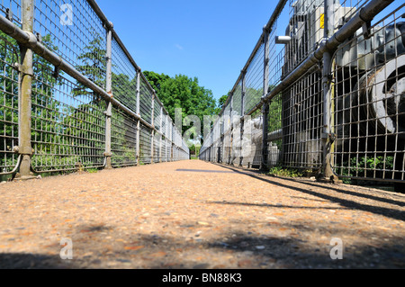 Low angle shot of a footpath on a hillock Stock Photo - Alamy