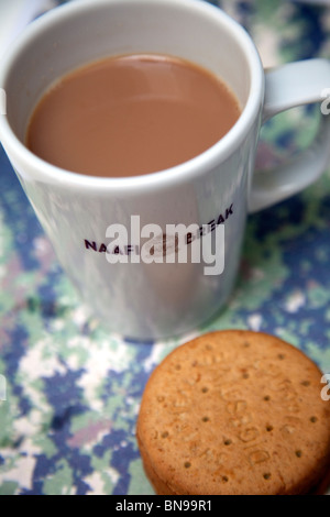 Naafi Break tea sold to raise money for Help for Heroes fund Stock ...