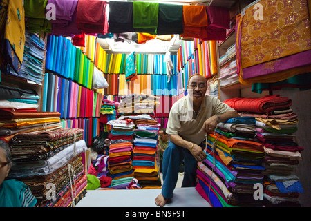 A colourful fabric shop in Kathmandu, Nepal Stock Photo - Alamy