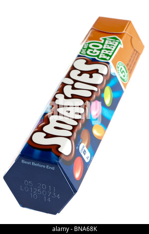 Tube of Smarties, Cut Out Stock Photo - Alamy