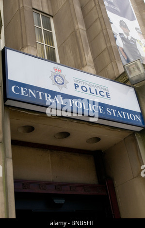 nottingham police station uk central hq law and order force Stock Photo ...