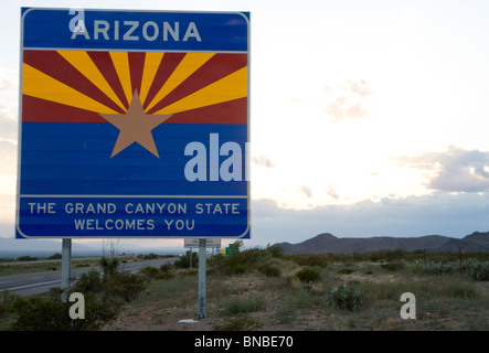 Welcome to Sedona Arizona sign Stock Photo - Alamy