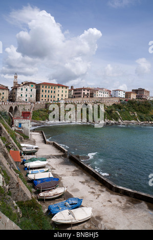 Piombino harbor Tuscany Italy Stock Photo - Alamy