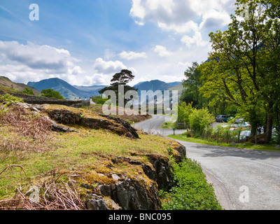 Buttermere Lake Spring, Lake District scene of Buttermere Lake with ...