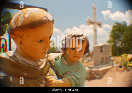 Graveyard in Espanola, New Mexico USA Stock Photo - Alamy