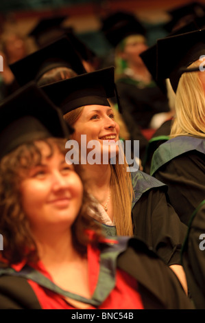Students at Aberystwyth University Graduation day degree ceremony ...
