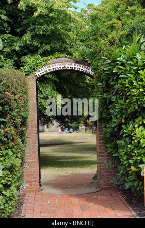 Kipling Gardens in Rottingdean bought and restored by the Rottingdean ...