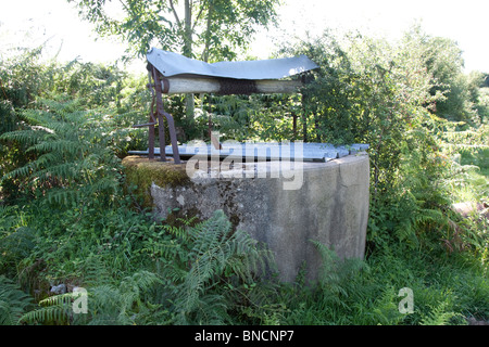 Farm well in the Auvergne, France Stock Photo - Alamy