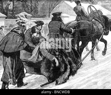 The assassination of Alexander II of Russia 1881 Stock Photo - Alamy