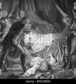 Assassination Of Tsar Paul I Of Russia Stock Photo - Alamy