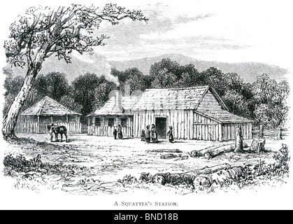 A Squatters Settlement, Australia Stock Photo - Alamy