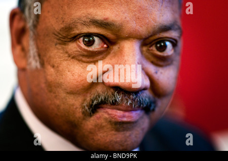 Rev. Jesse Jackson, Civil Rights activist and leader of Rainbow Push ...