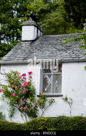 Dove Cottage, home of William Wordsworth, Grasmere, Lake District Stock ...