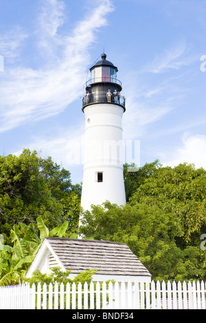 The Key West Lighthouse, Florida Keys, Florida, USA Stock Photo - Alamy