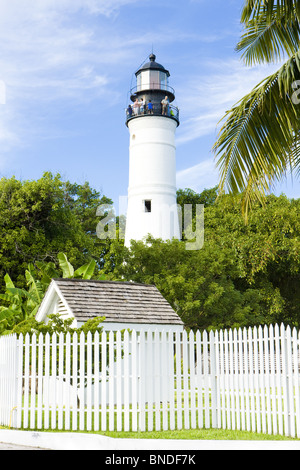 The Key West Lighthouse, Florida Keys, Florida, USA Stock Photo - Alamy