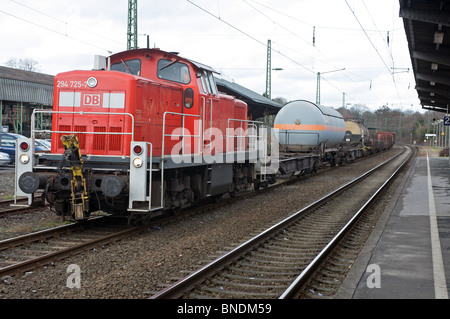 German Freight train Stock Photo - Alamy