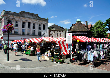 Enfield Market, Market Square, Enfield Town, London Borough of Enfield ...