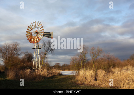 Rusty old windmill, Jan 2010 Stock Photo - Alamy