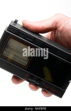 sinclair pocket tv television sir clive electronics first bw tv black ...