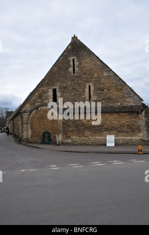 The Old Tithe Barn at Lacock Stock Photo - Alamy