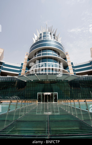 Pineapple Building in Silicon Oasis, Dubai, UAE Stock Photo - Alamy