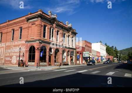 A view of downtown Jacksonville, Oregon Stock Photo - Alamy