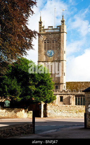 Church of the Holy Cross, Sherston, Wiltshire, England, UK Stock Photo ...