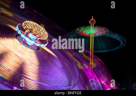 Rotating Carousel on the Munich Oktoberfest Stock Photo - Alamy