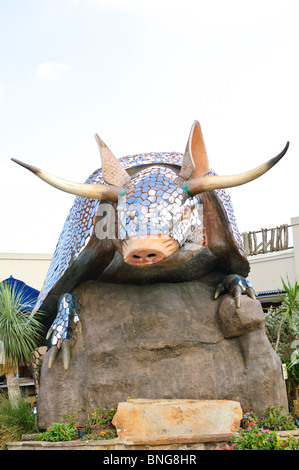 Goode's Armadillos Palace barbecue restaurant and bar, Houston, Texas ...