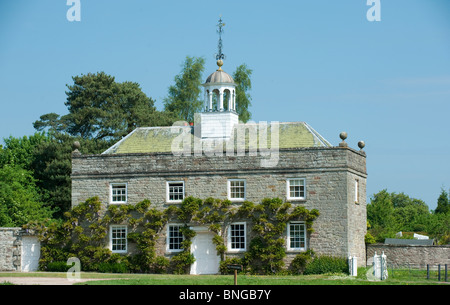 The Dower House Garden, Morville Hall, Shropshire, UK. Described in The ...